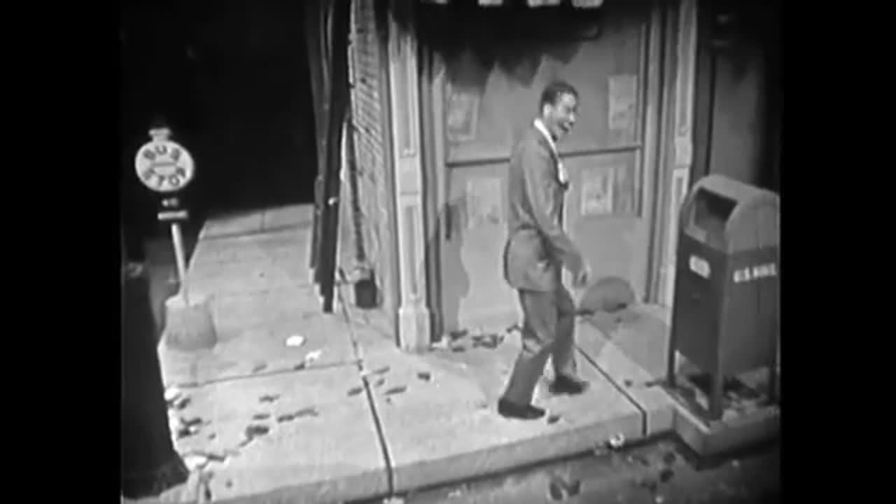First Moonwalk video clip by Dick Van Dyke
