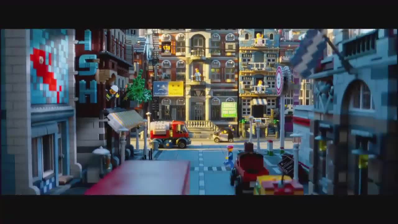 Good morning, city! video clip by The Lego Movie