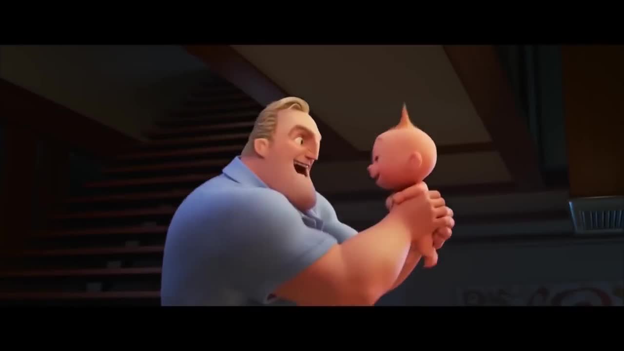 Yeah baby video clip by The Incredibles 2