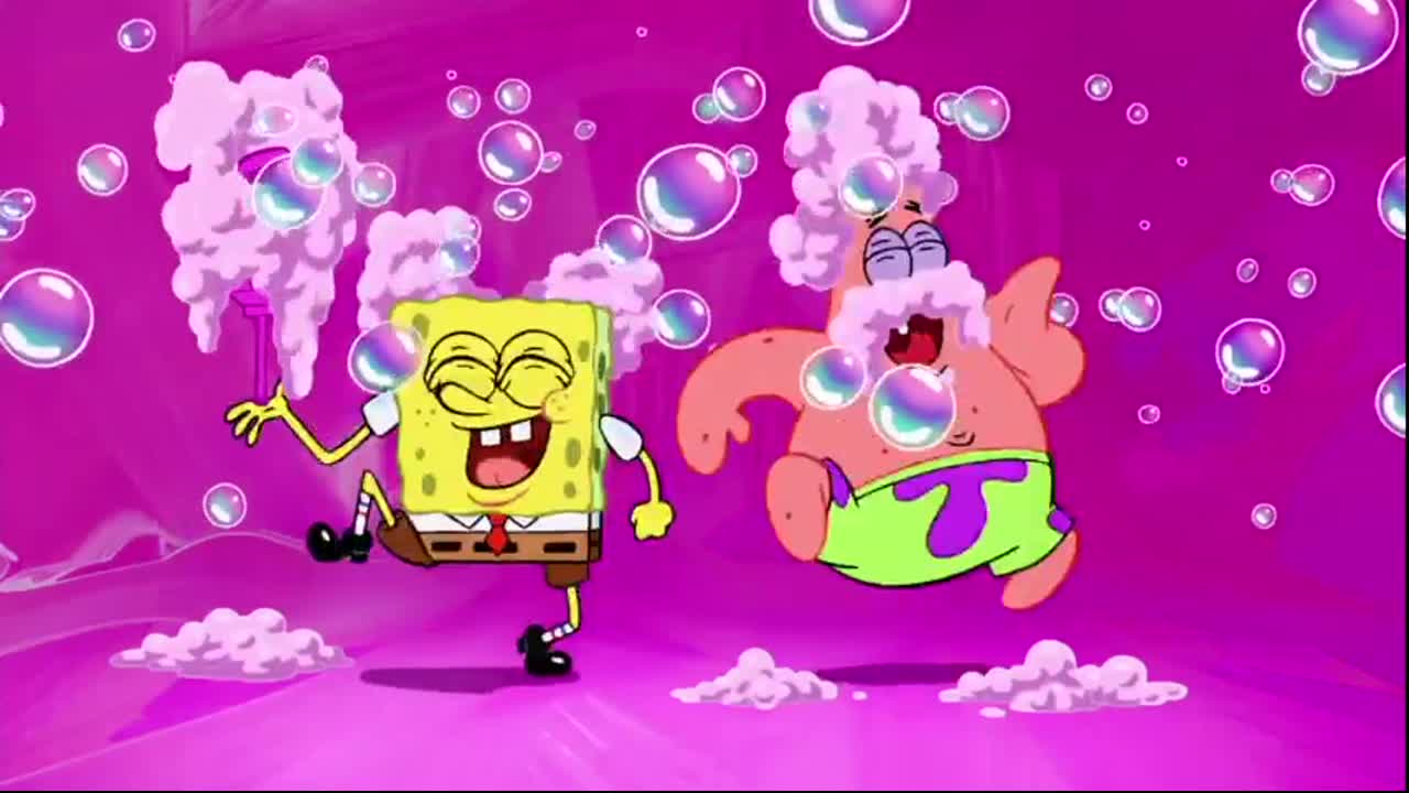 Bubble dance video clip by The SpongeBob SquarePants Movie