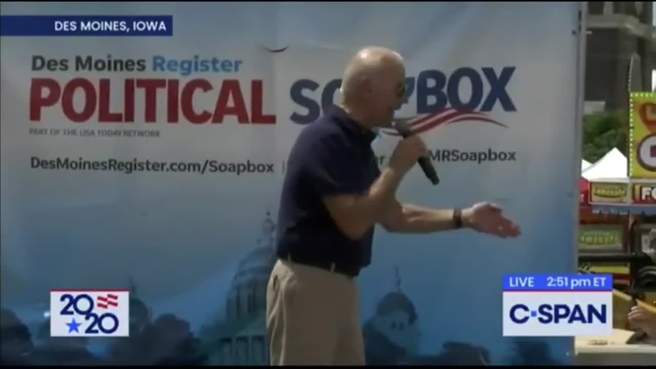 We choose truth over facts video clip by Joe Biden