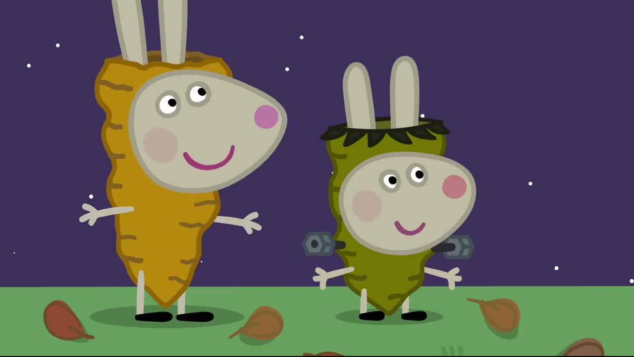 I'm a carrot video clip by Peppa Pig