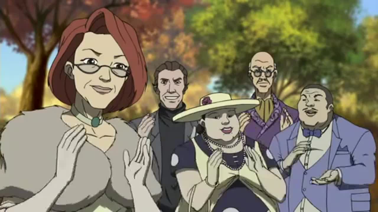 People applauding video clip by The Boondocks