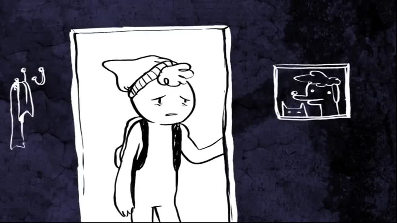 Exhausted video clip by BuzzFeed