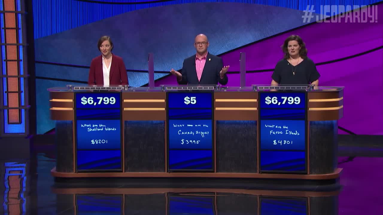 Jeopardy: First Tie on Jeopardy