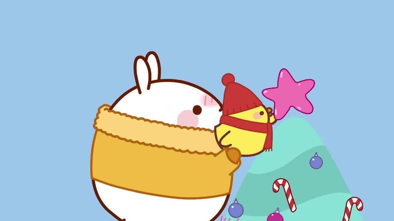 Star on Christmas Tree video clip by Molang