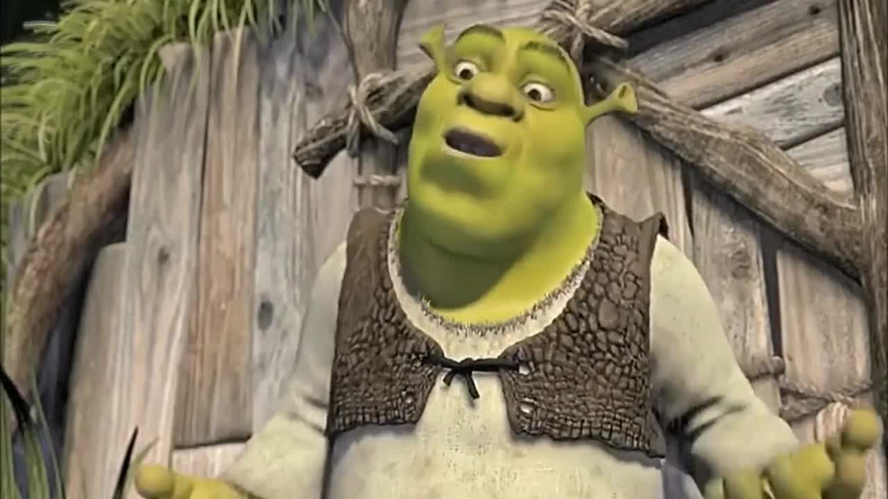 Of course video clip by Shrek