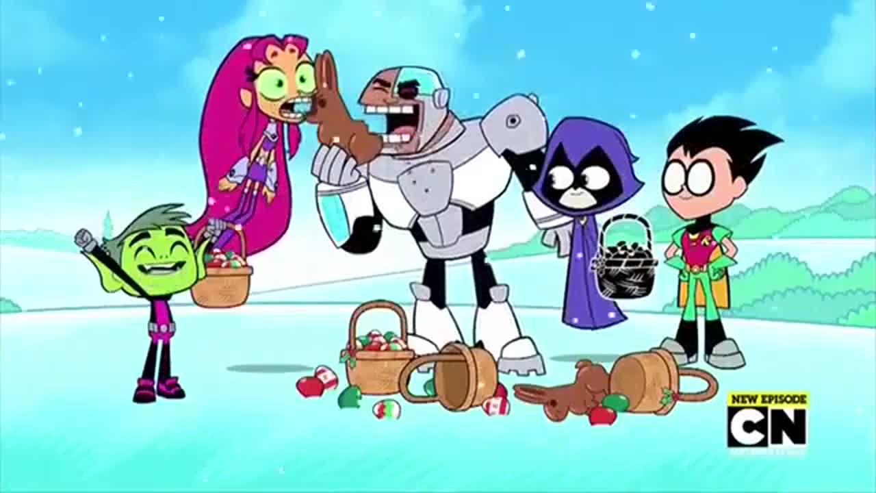 This is the greatest easter ever! video clip by Teen Titans Go!