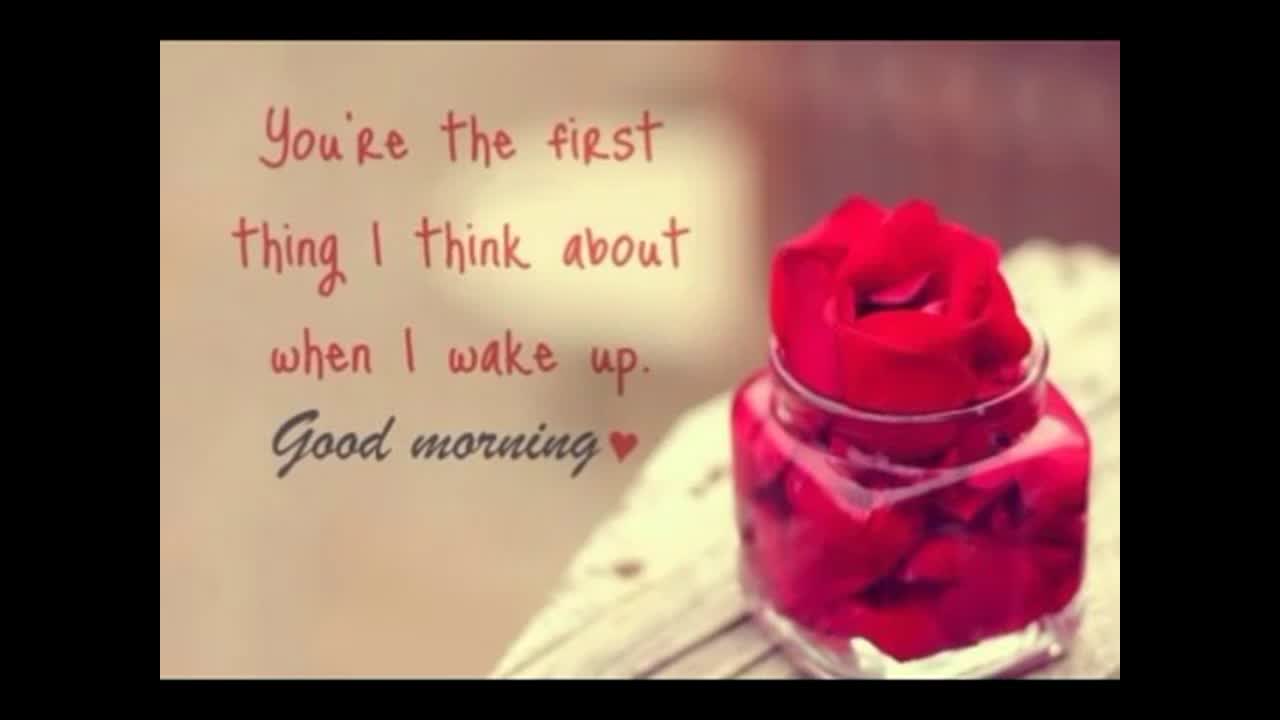 Good morning video clip by sweetlovetextmessages