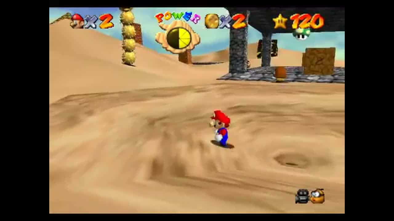 Quicksand slide video clip by Super Mario 64