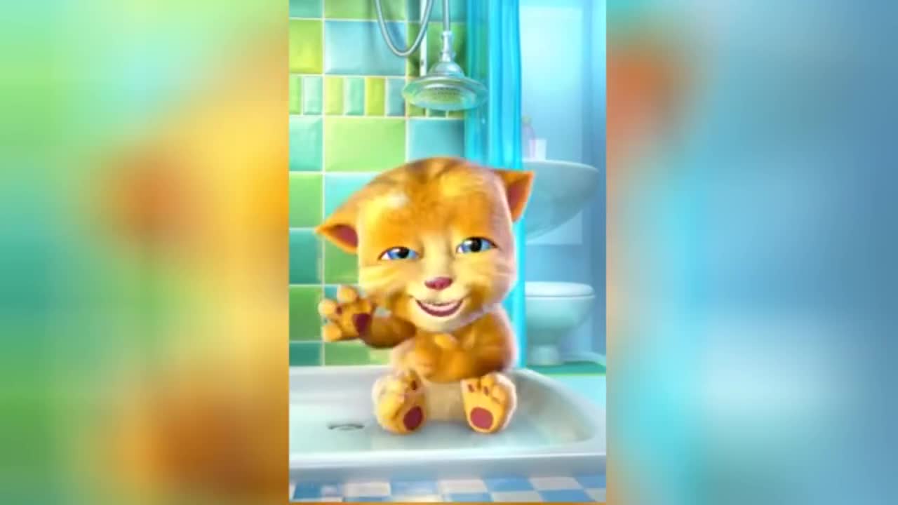 Cartoon Cat Laughing video clip by Animation