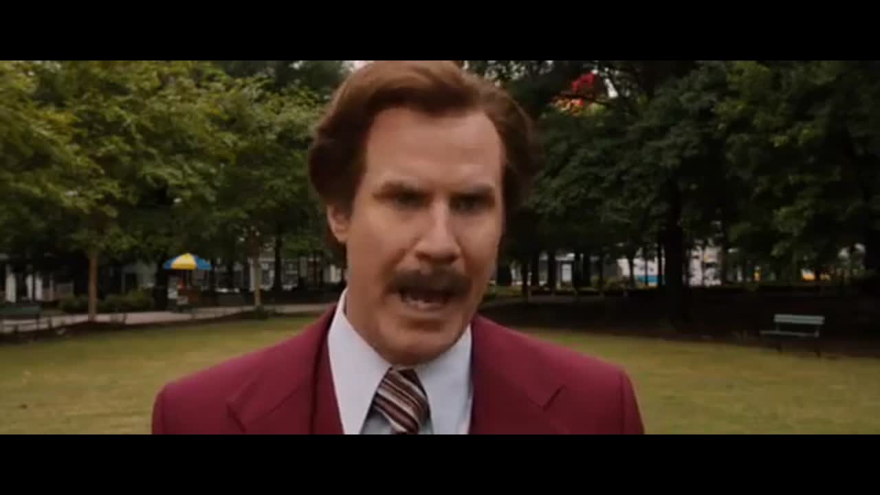 I need to be somewhere video clip by Anchorman 2