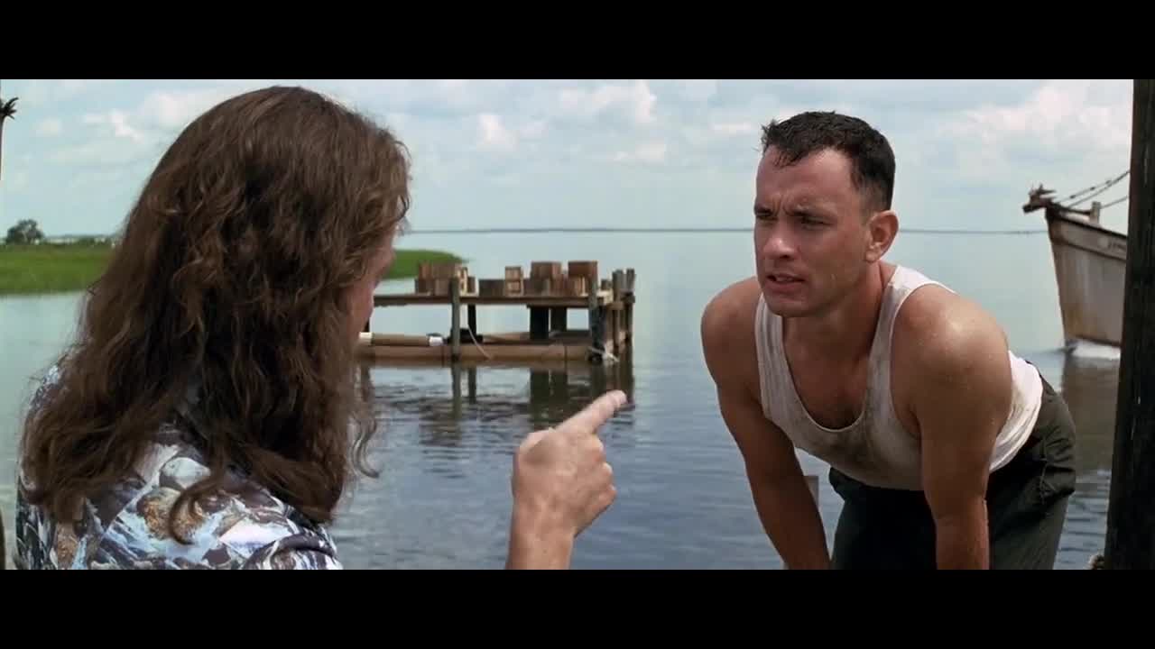 That's my boat video clip by Forrest gump