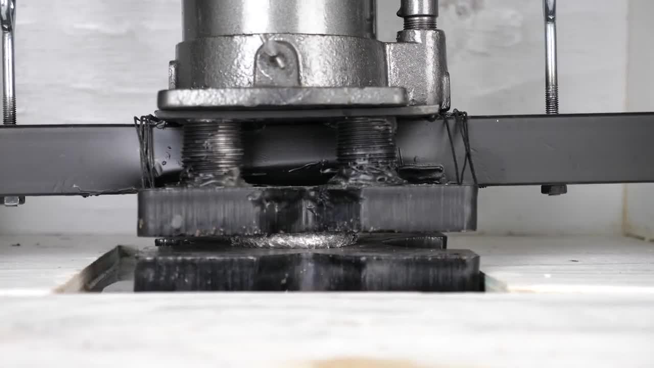 Pressing Metal video clip by The Action Lab