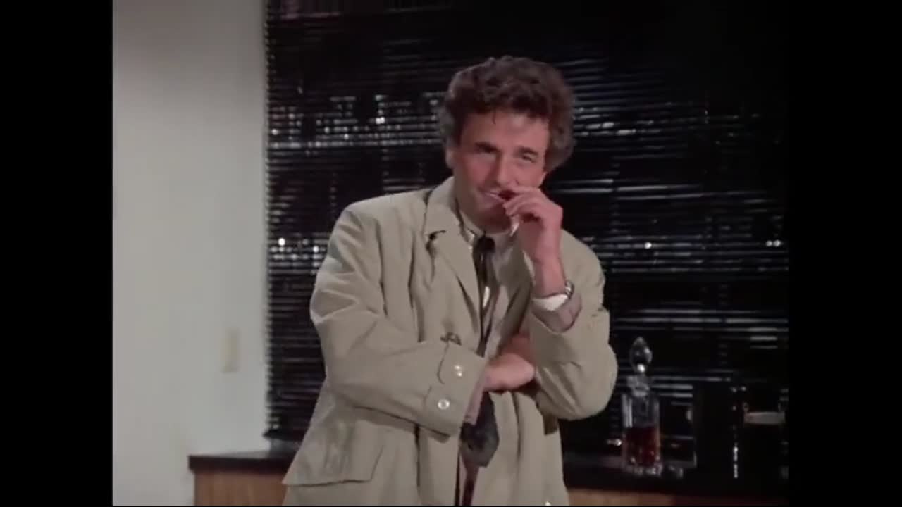 There is one more thing video clip by Columbo