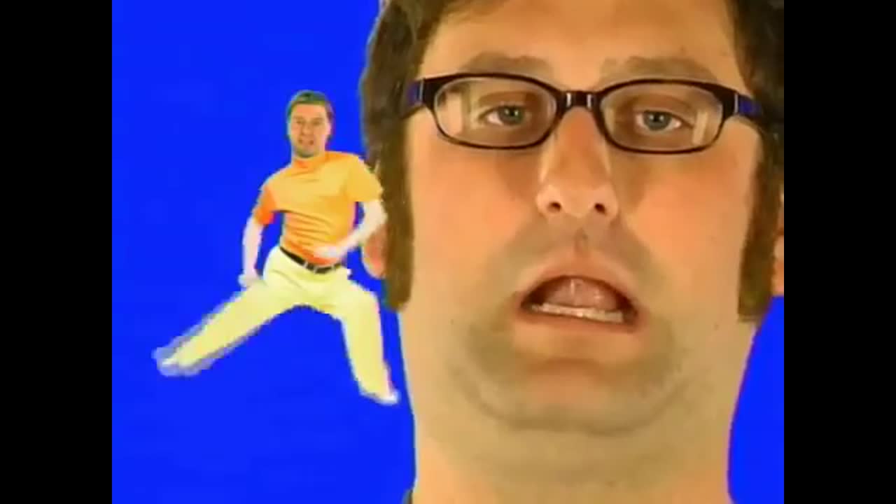 Aggressive dancing video clip by Tim and Eric