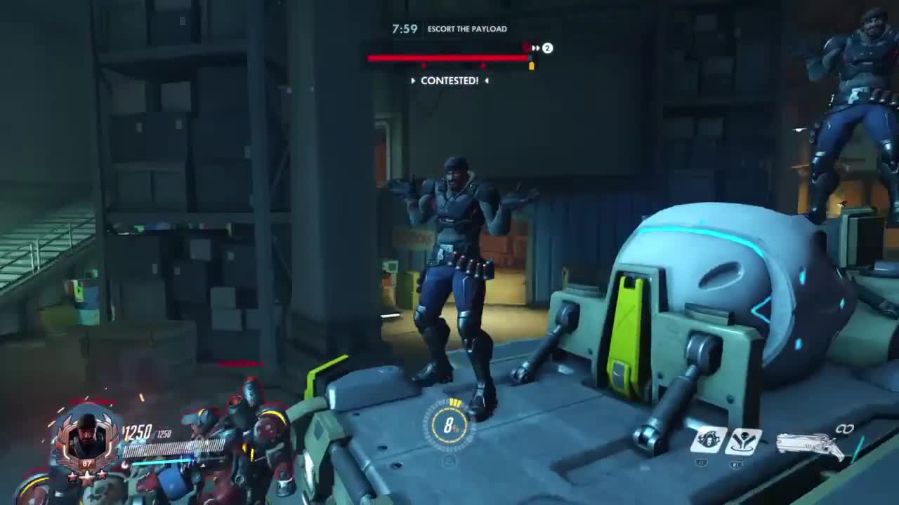 Twin Reaper Shrug video clip by Overwatch