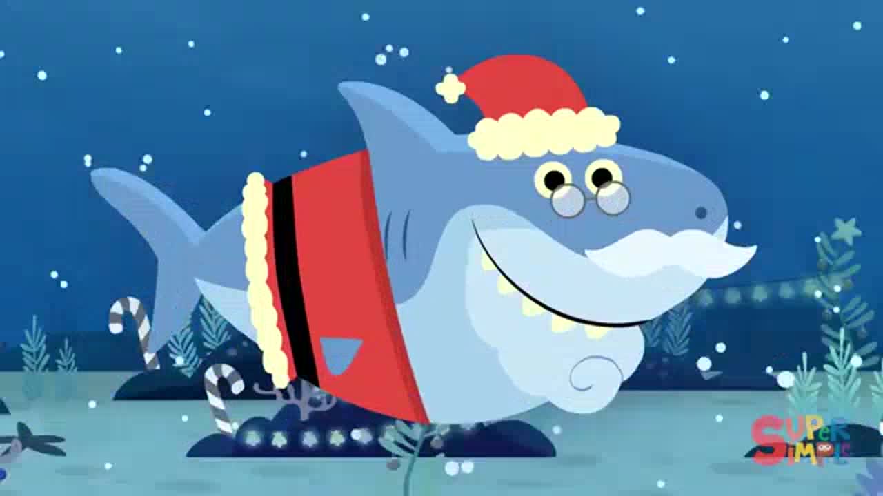 Santa Shark video clip by Super Simple