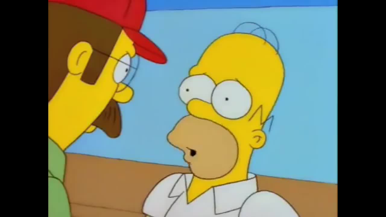 No No No video clip by The Simpsons