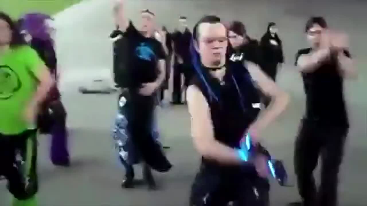 Goth Rave (Walk it Out) video clip by Vlipsy