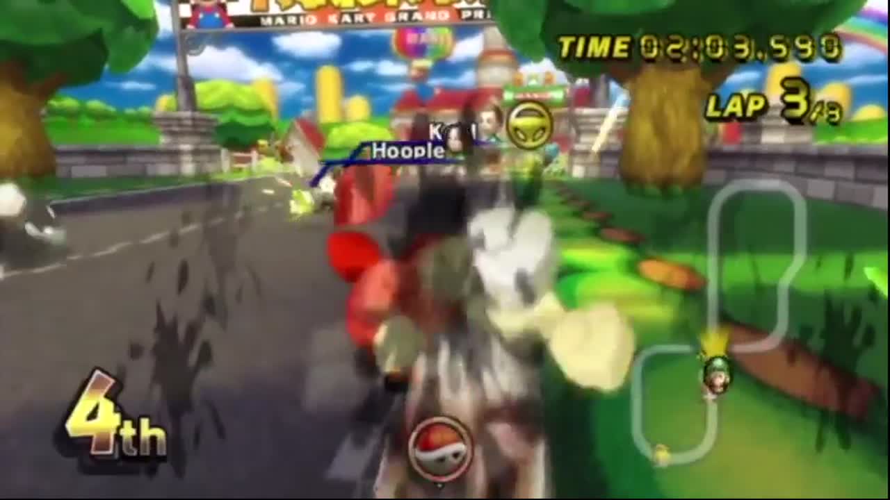 Mario Kart Dunkey video clip by Mario Kart