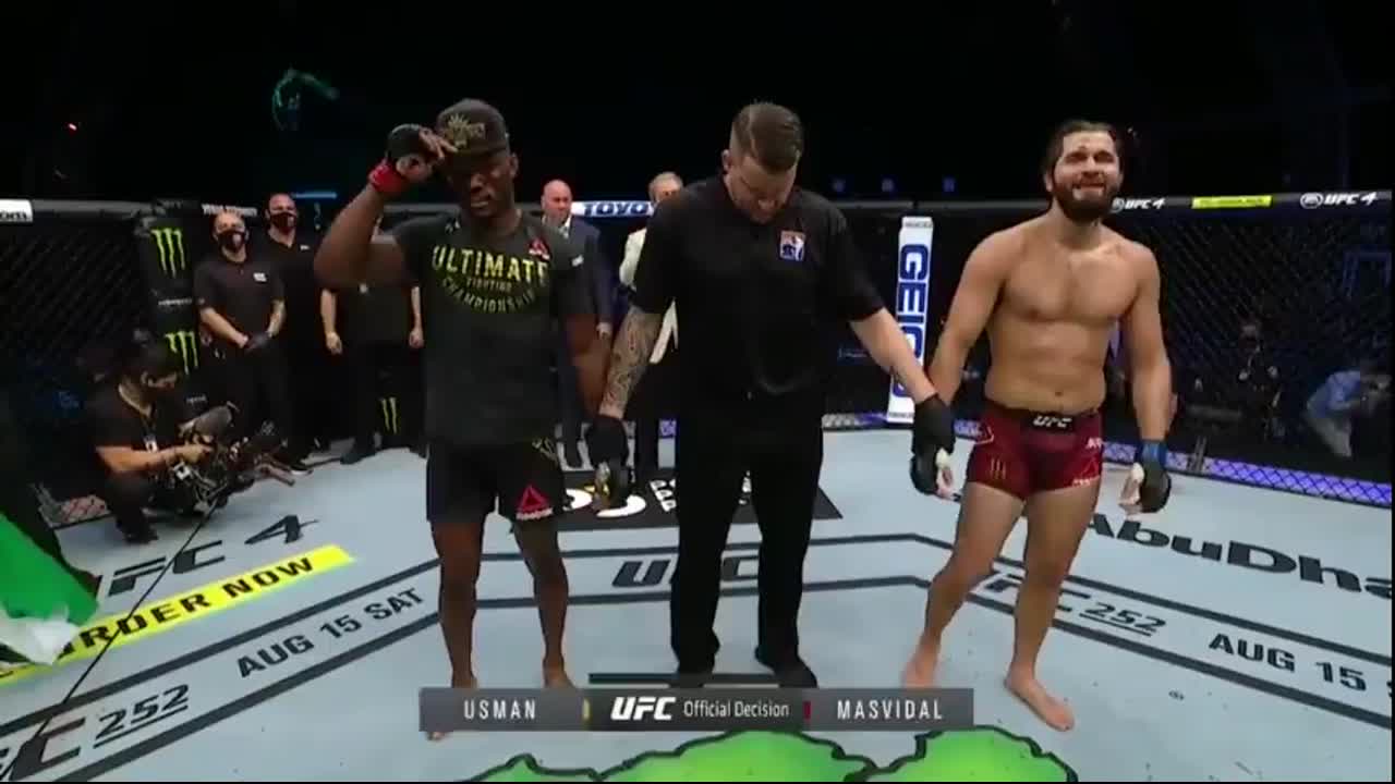 Usman video clip by UFC