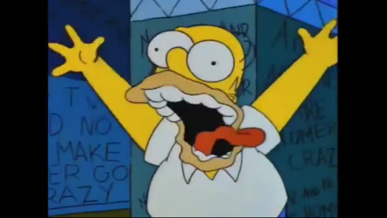 Jump Scare video clip by The Simpsons