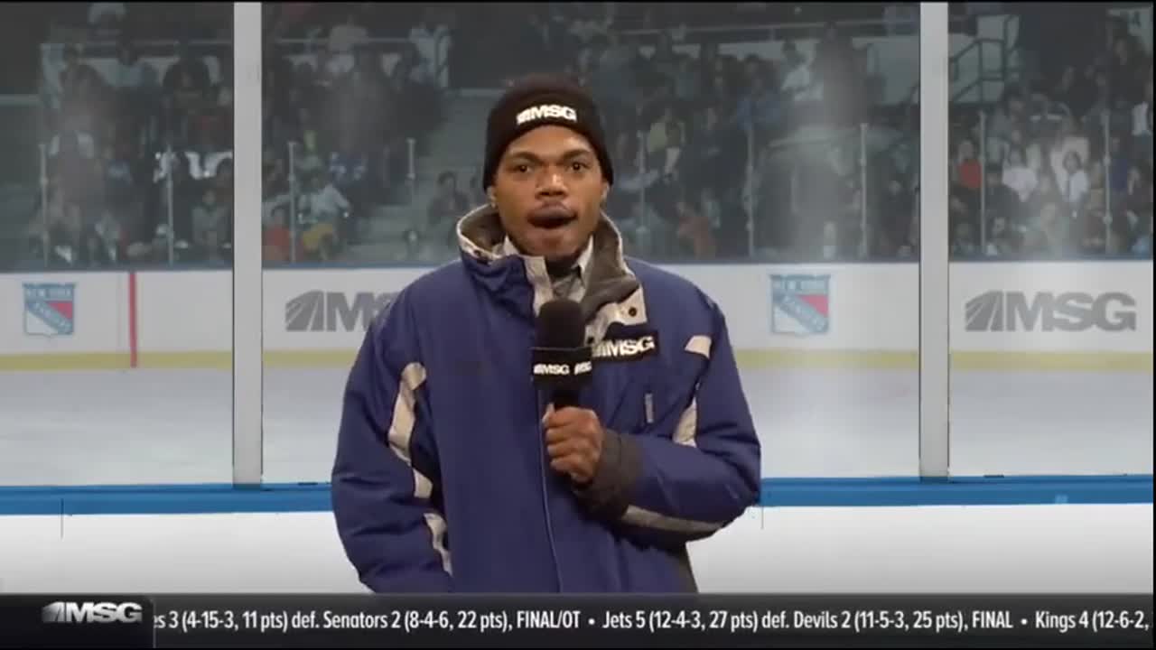 Let's do that hockey video clip by SNL