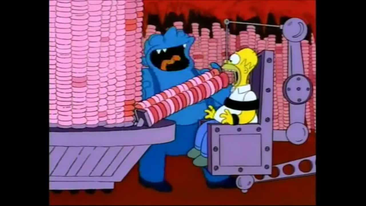 Have all the donuts in the world! video clip by The Simpsons