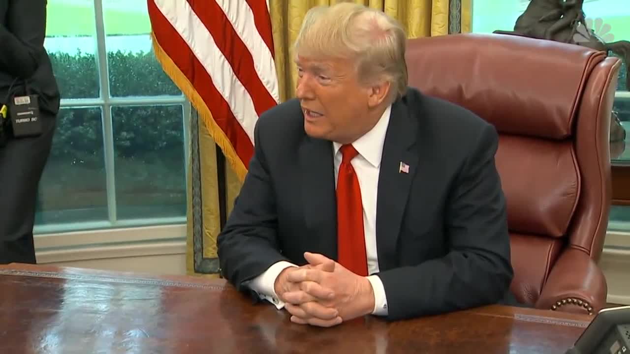 Dialogue video clip by Donald Trump