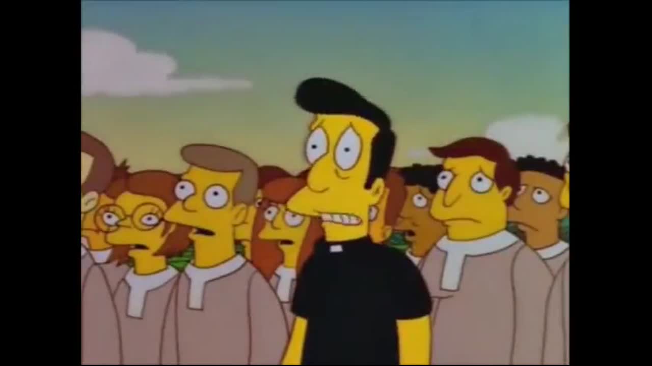 the real deal video clip by The Simpsons