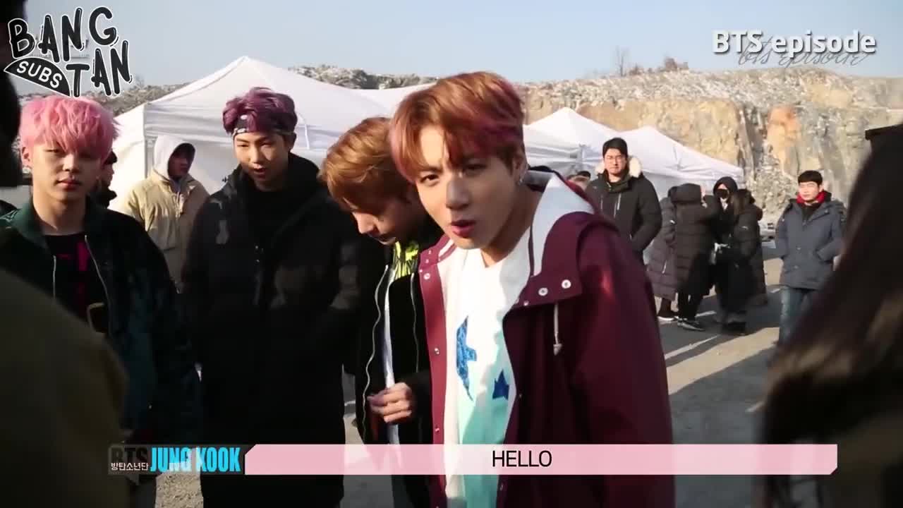 Hello video clip by BTS - Not Today Behind the Scenes