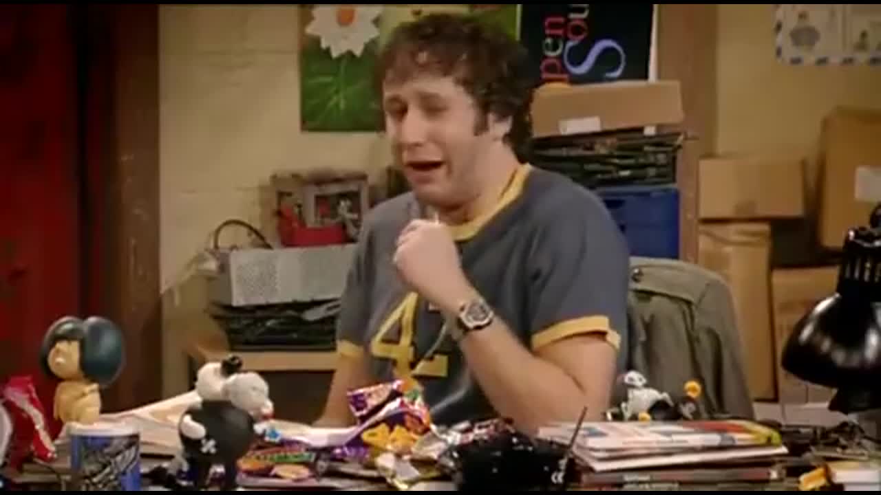 I'm not crying you're crying video clip by The IT Crowd