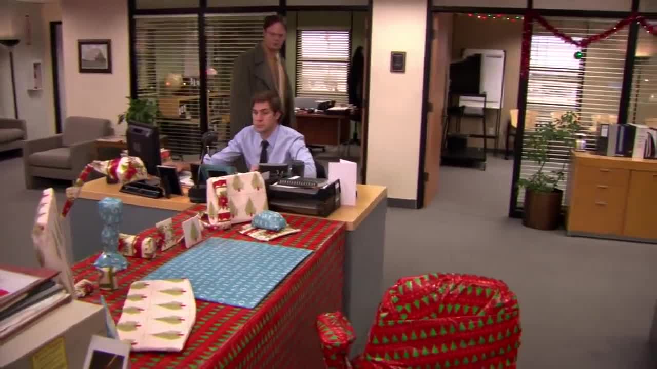 Happy Holidays, Dwight video clip by The Office
