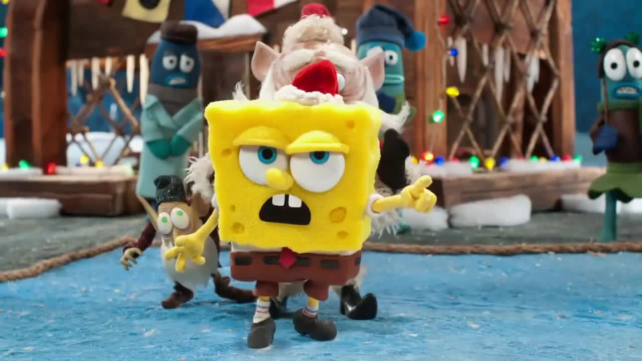 Merry Christmas video clip by Spongebob Christmas