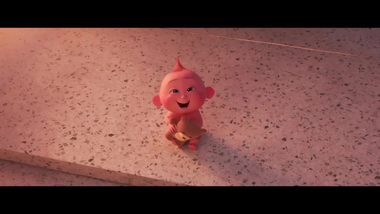 Baby Jack Jack laughing video clip by The Incredibles 2