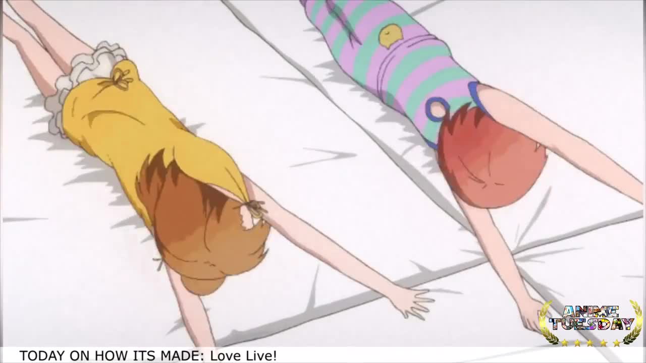 Anime Girl Assembly Line video clip by GIF with sound 2