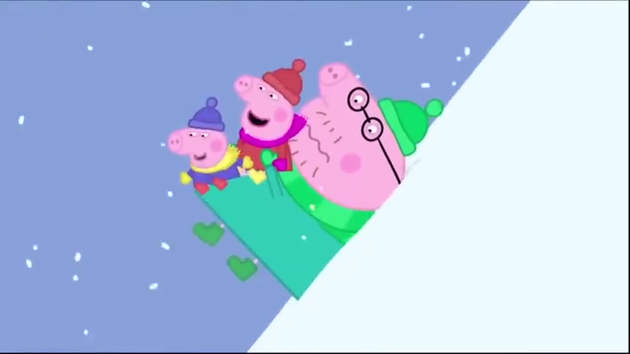 Peppa Pig: Sliding downhill