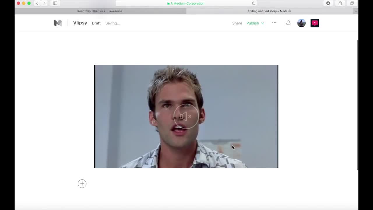 Vlipsy Content Sharing Tutorial video clip by VLIPSY