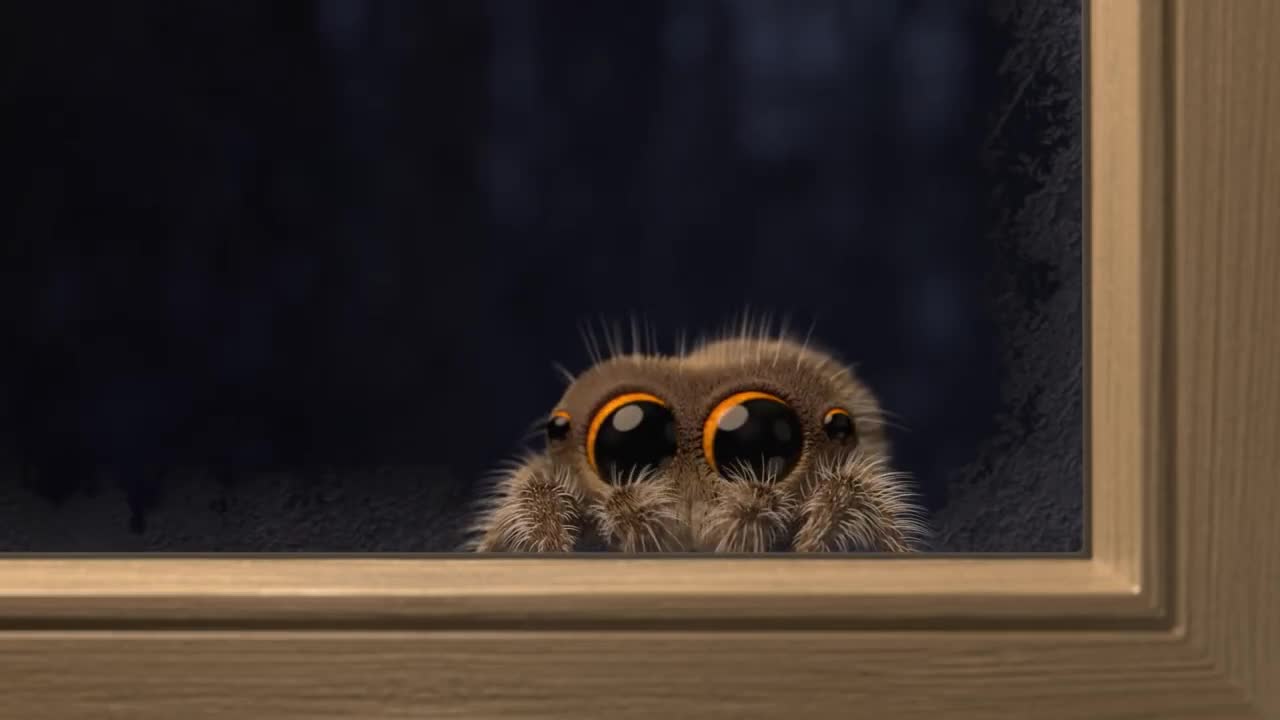 Lucas the Spider: Is anyone there?