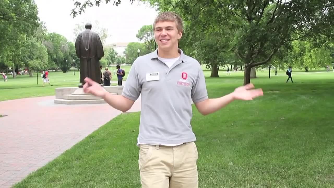 This is the Oval video clip by Ohio State