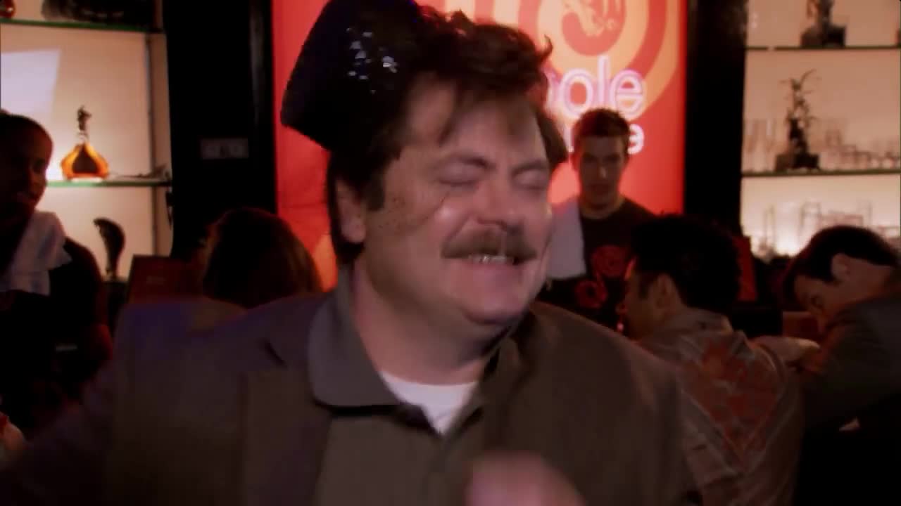 Ron Swanson Snake Juice video clip by Parks and Rec