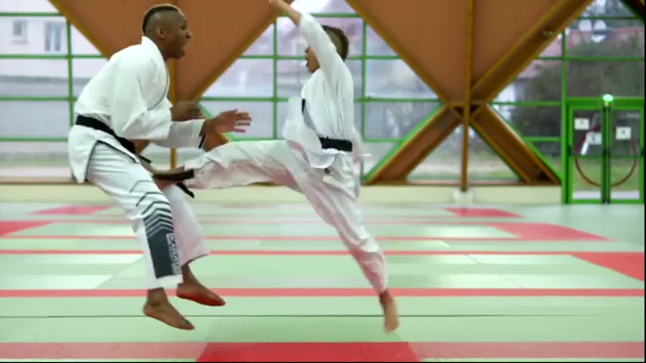 Big kick video clip by Karate Combat