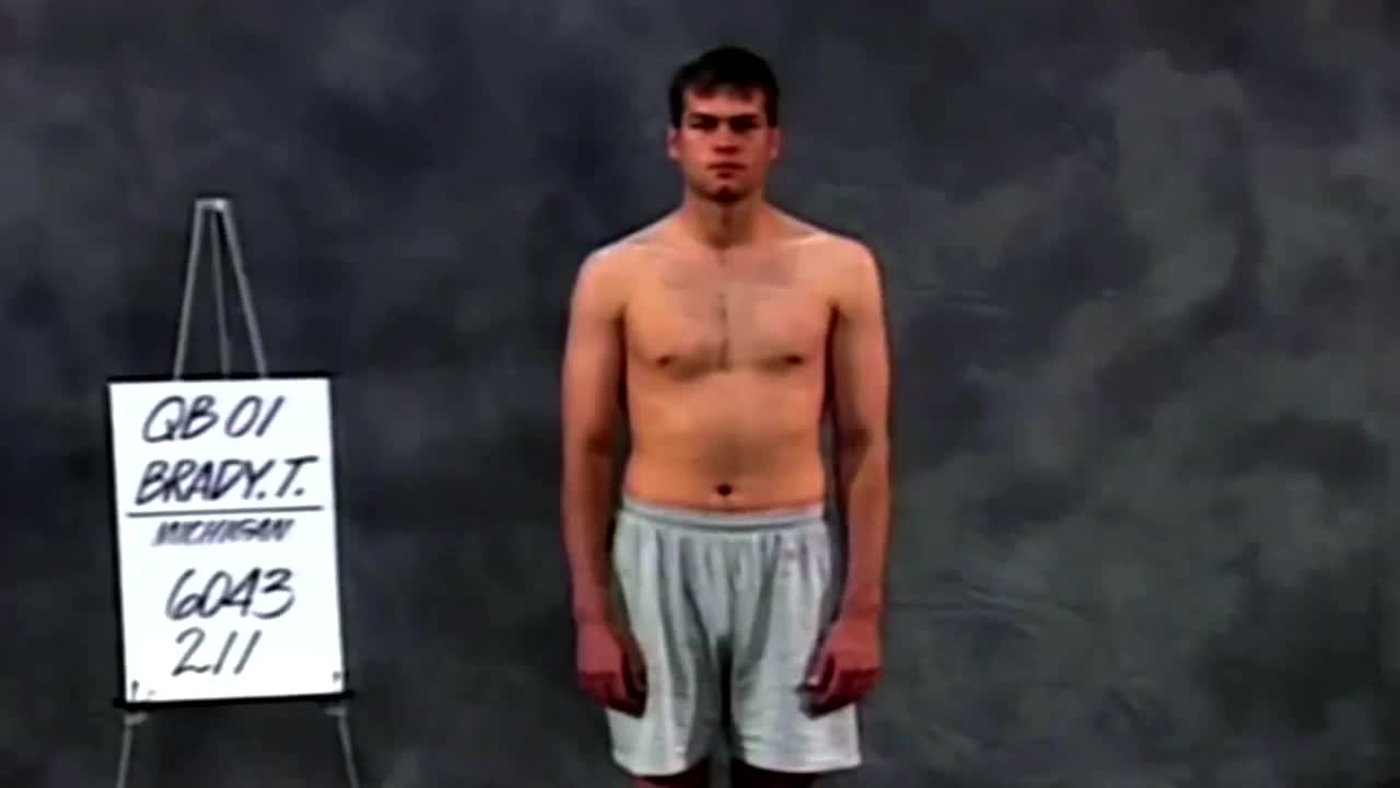 Tom Brady Rookie Workout video clip by NFL Combine
