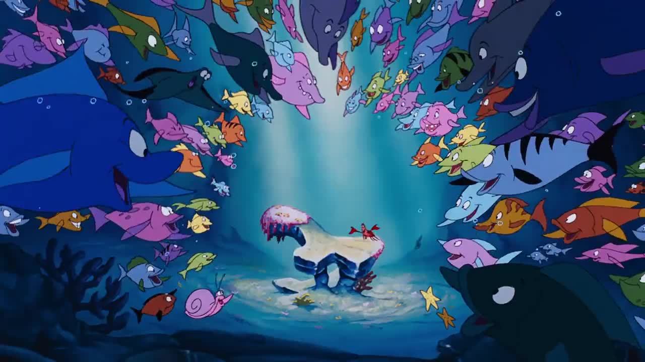 Under the Sea video clip by The Little Mermaid