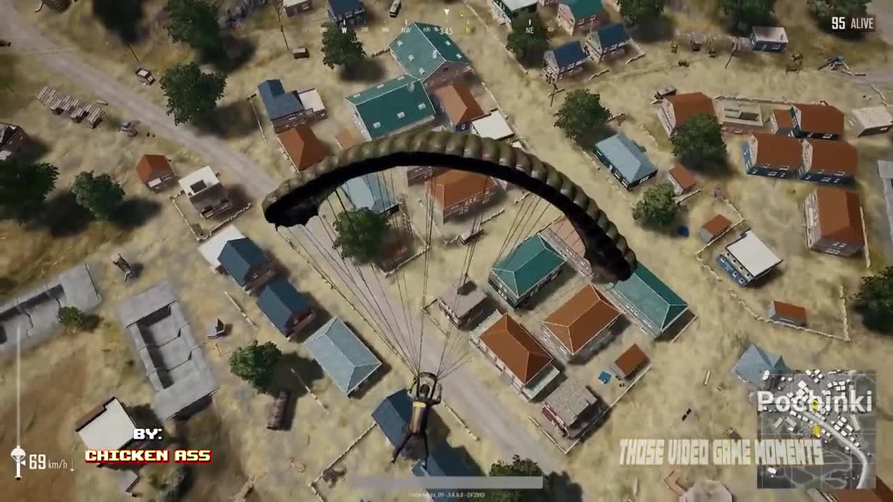 PUBG Parachute video clip by TVGM
