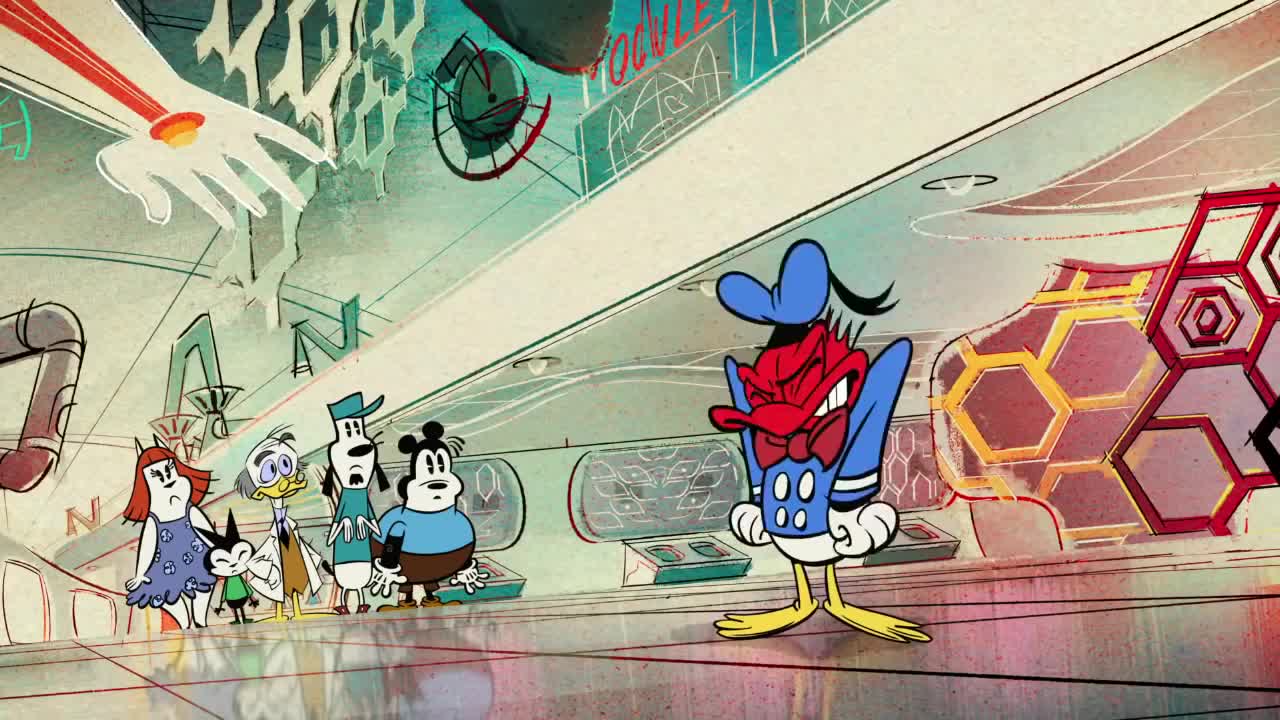 Angry Donald video clip by Mickey Mouse