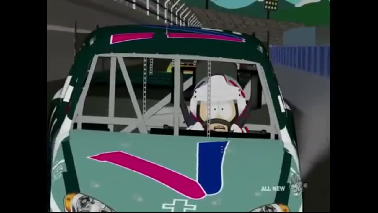 Turn left video clip by South Park