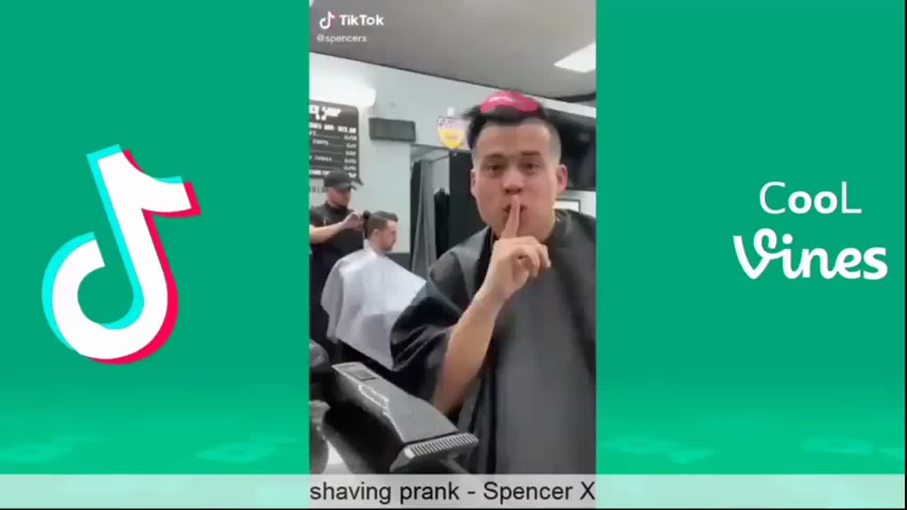 Shaving Prank video clip by TikTok