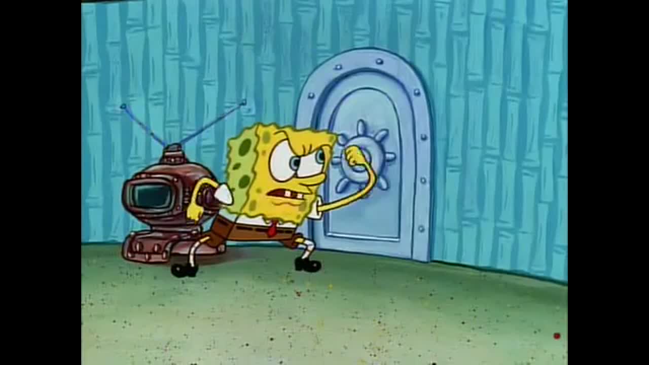 Go away I never want to see you again! video clip by Spongebob Squarepants